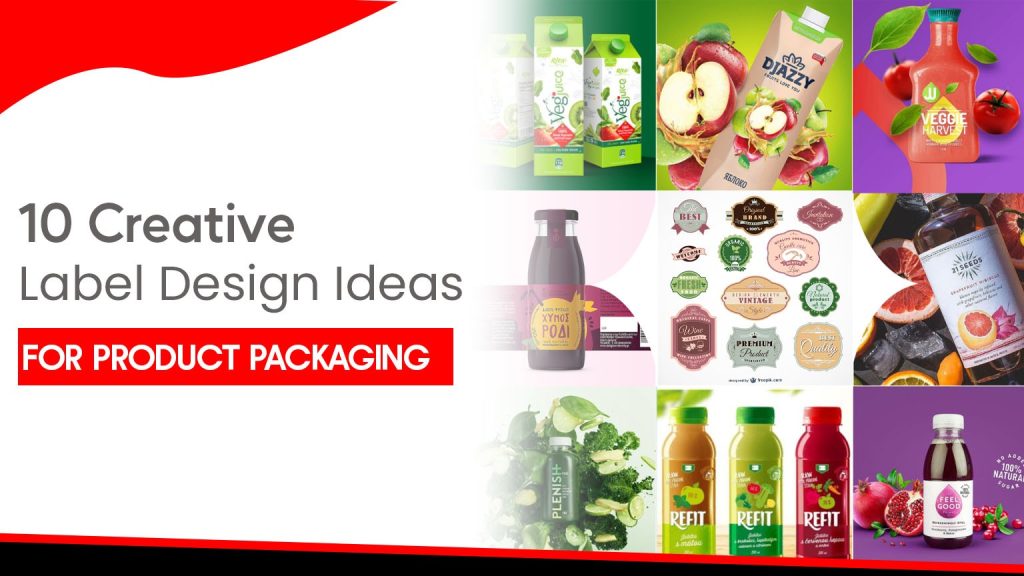 10 creative label design ideas for product packaging